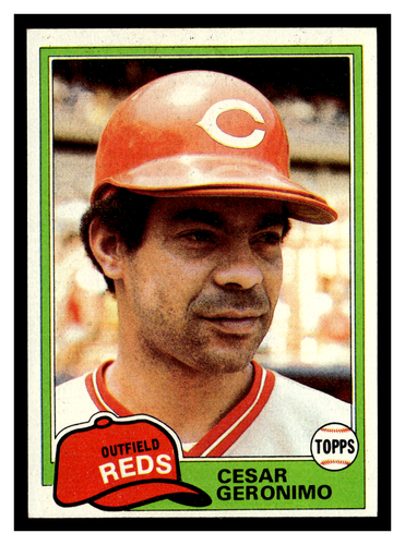 1981 Topps #390 Cesar Geronimo | eBay