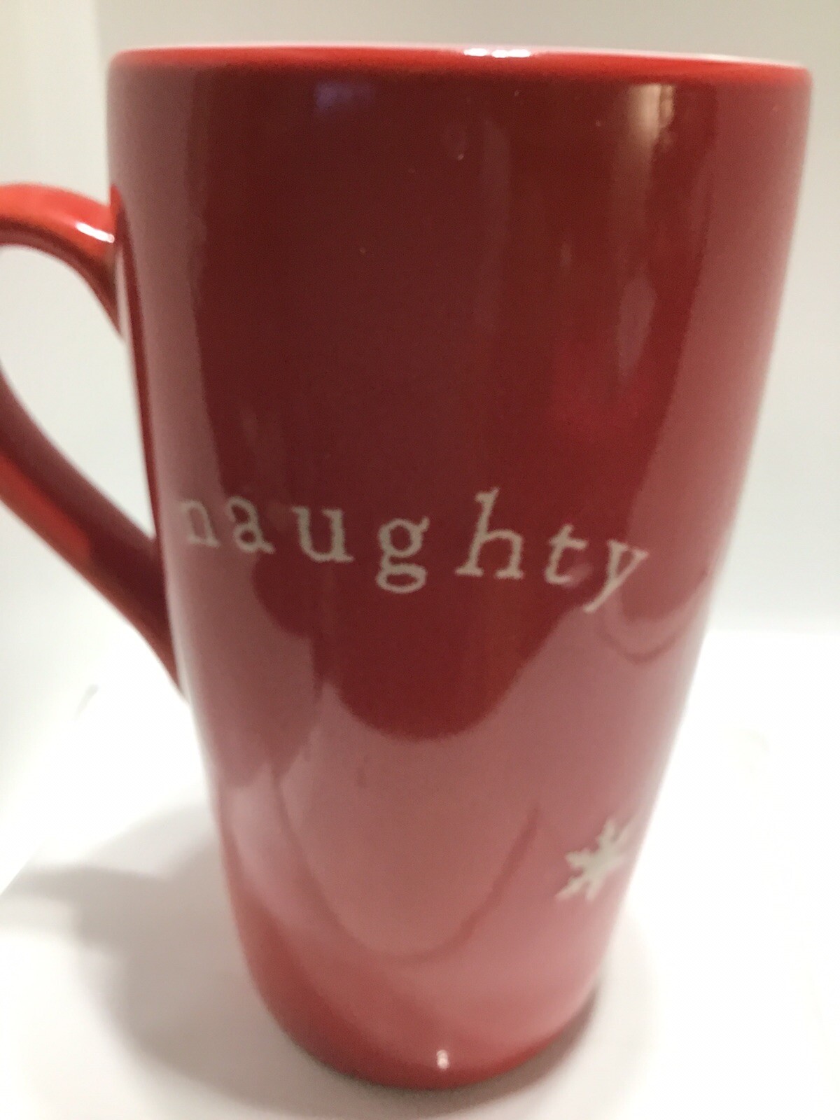 NAUGHTY NICE COFFEE MUG. TALL TEA CUP MUG. Art Deco Print Mug. B217 | eBay
