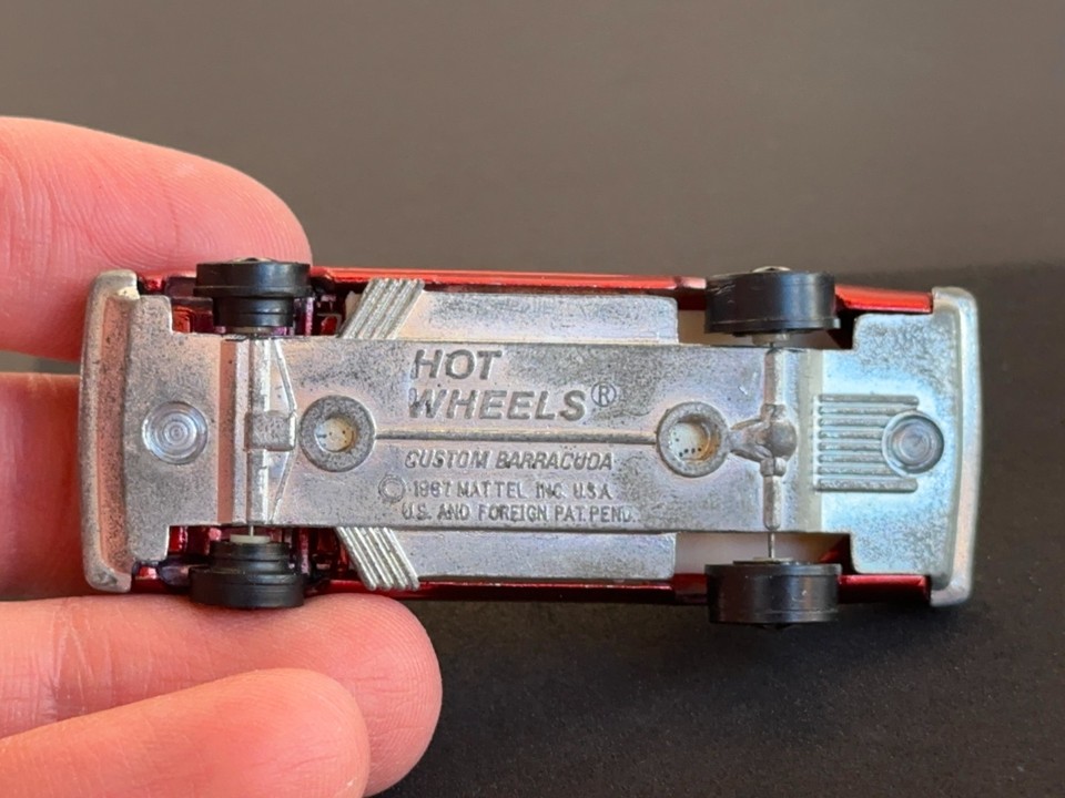 Vintage Hot Wheels Redline 1968 CANDY Red Custom Barracuda US - UNREAL ...
