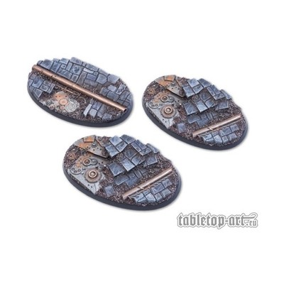 Tabletop Art Mini Base 75mm Oval Bases - Ancient Machinery Pack New | eBay