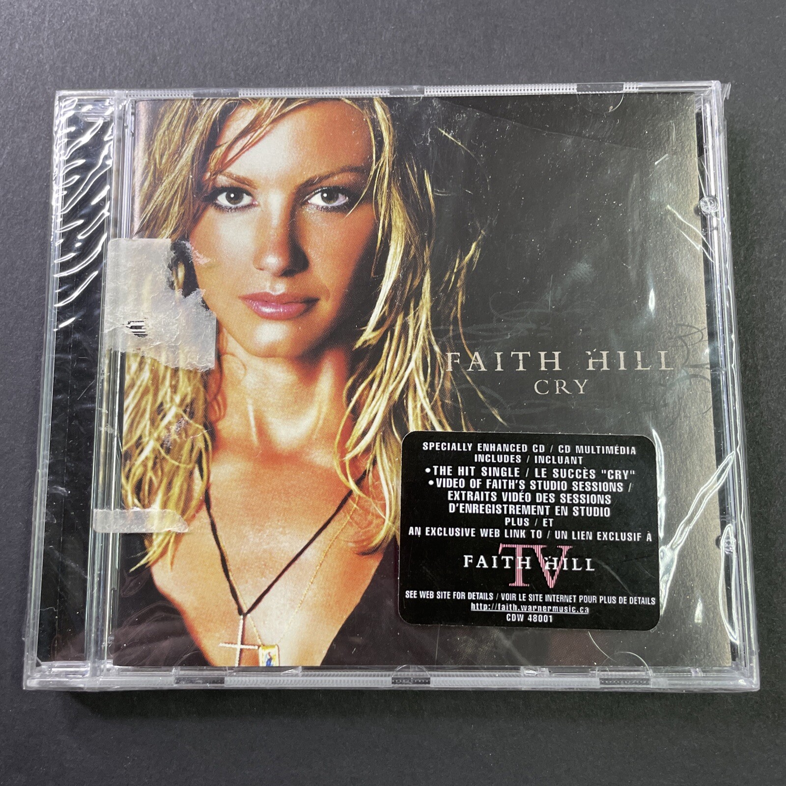 Faith Hill, Cry (CD, 2002) BRAND NEW SEALED, Hype Sticker | eBay