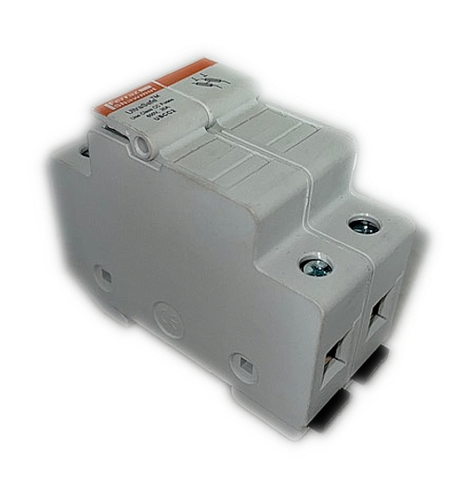 Ferraz Shawmut USCC2 Fuseholder, UltraSafe, 2P, 600VAC/DC, SCCR 200kA ...