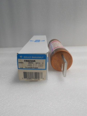 New Gould Shawmut TRS200R Amp Fuse FRS-R-200 600 Volt NIB | eBay