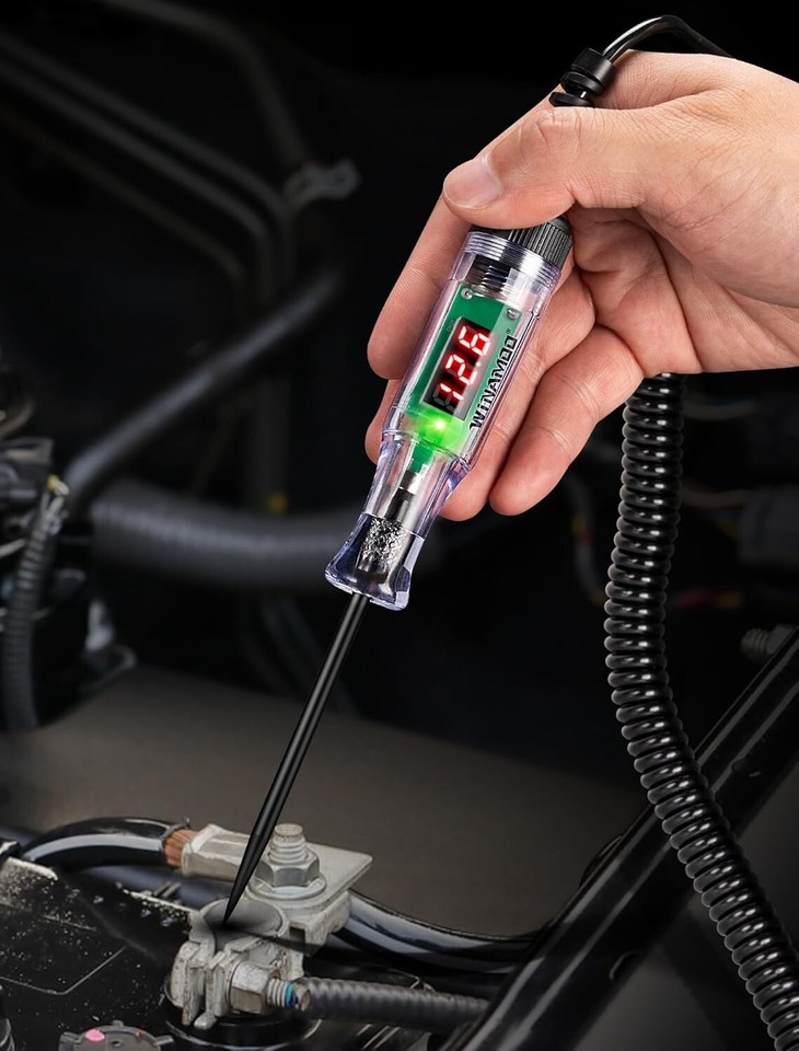 Automotive Test Light with 3-48V LED Digital Voltage Display Auto ...