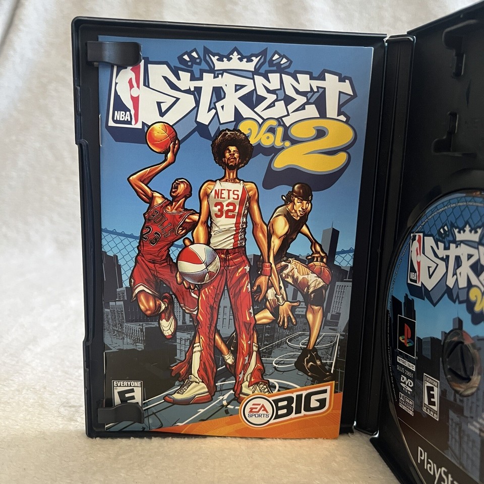 PS2 NBA Street Vol. 2 (PlayStation 2, 2003) Black Label, Complete w ...