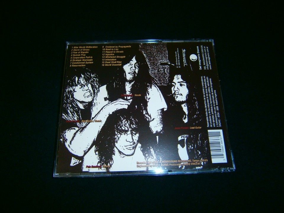 TERRORIZER - World Downfall. CD | eBay