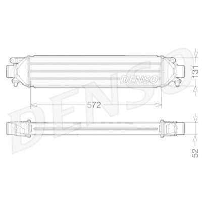 DENSO Intercooler, échangeur pour ALFA ROMEO FIAT DIT09107 | eBay