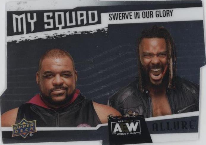2022 Upper Deck Allure AEW - My Squad Keith Lee, Swerve Strickland #MC ...