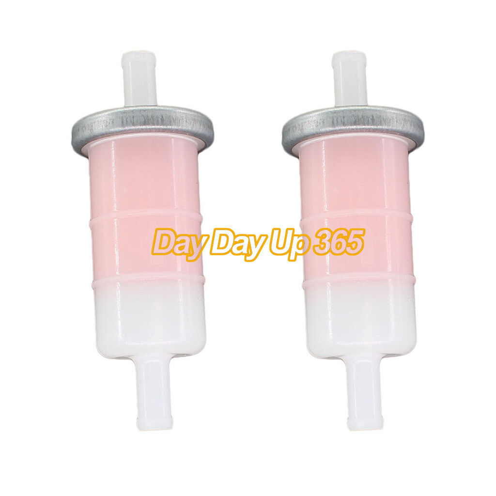 2x Fuel Filter For Yamaha V STAR 650 XVS650 Classic W/Flames 2001 2004 ...