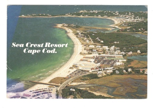 Aerial View Sea Crest Resort Cape Cod Massachusetts Vintage 4x6 ...
