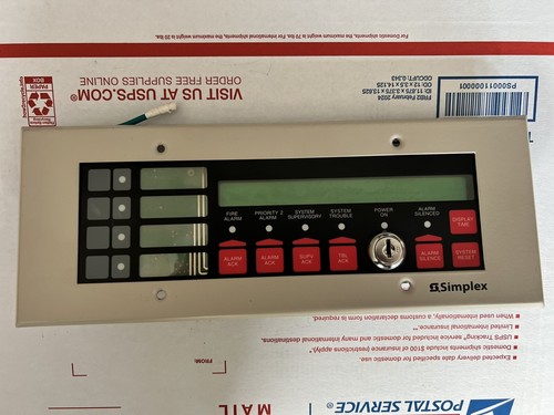 SIMPLEX 4603-9101 LCD ANNUNCIATOR WITH Trim Ring | eBay
