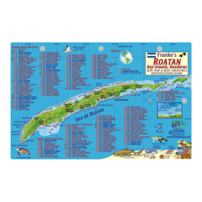 Roatan Honduras Map Roatan Honduras Cruise Port