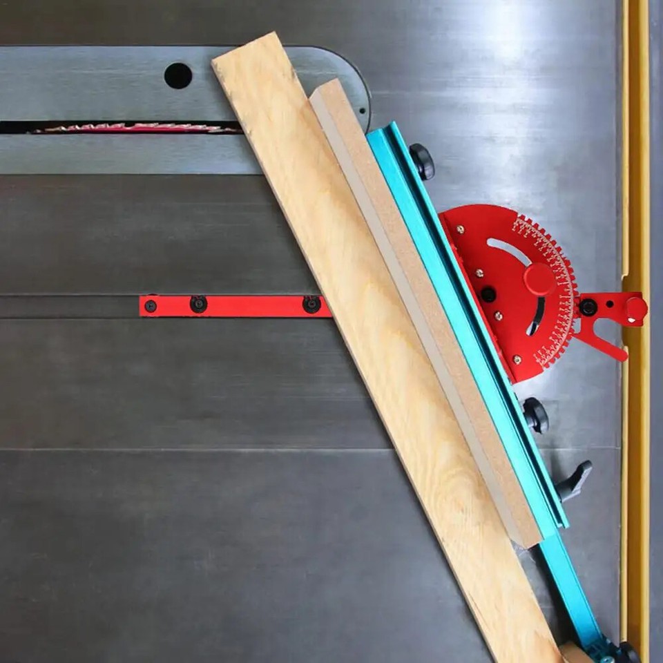 Precision Miter Gauge for Table Saw Aluminum Miter Fence Miter Saw ...