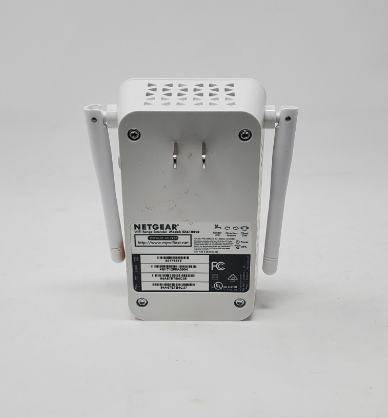 Netgear AC750 EX6100v2 Dual Band WiFi Range Extender 801940481009| eBay