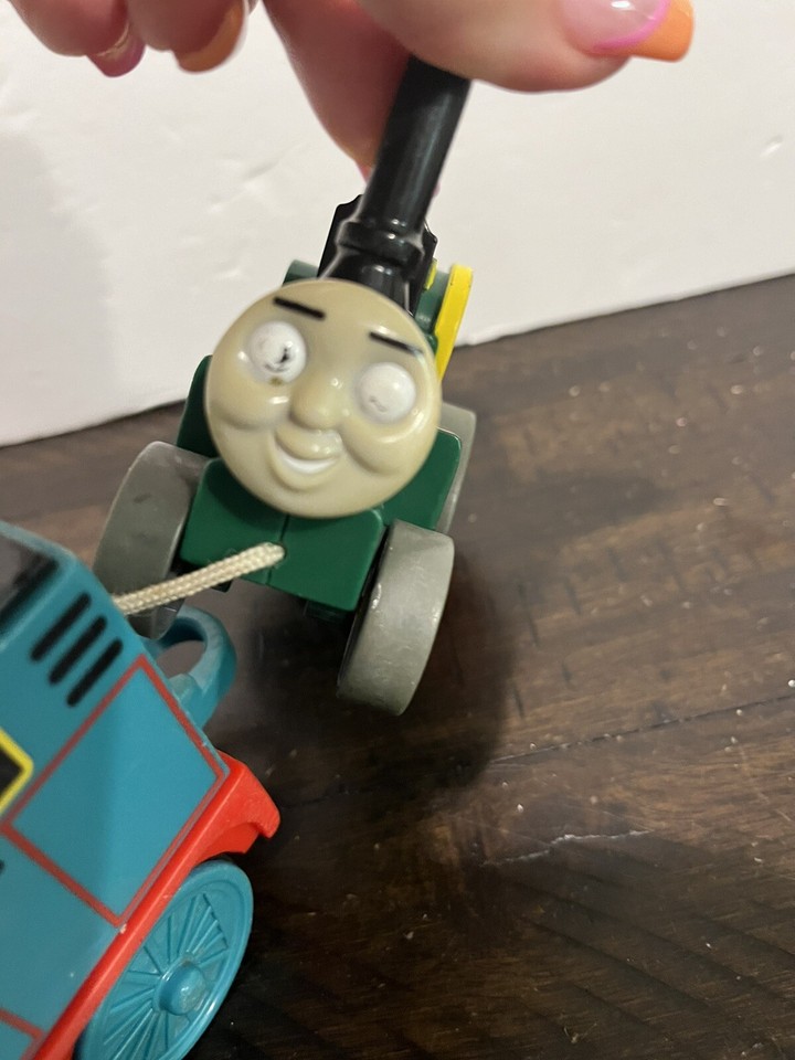 Thomas Tank & Friends Pull String & Go Train & Trevor Tractor 2004 Blue ...