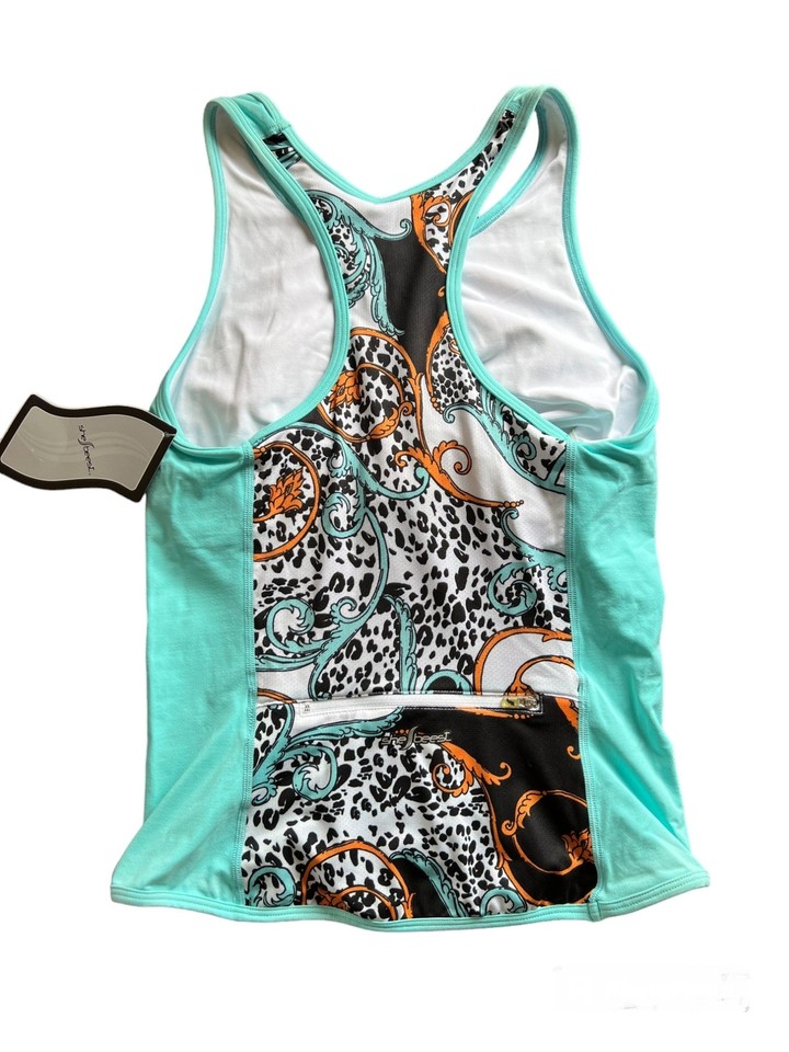 Shebeest Women's Tri Tank, Ocean Sheba, Medium | eBay