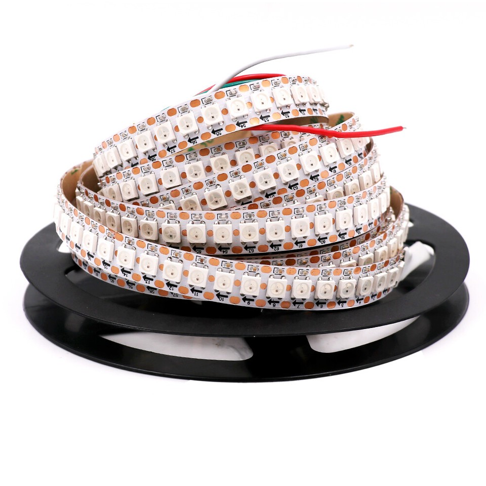 Wholesale WS2812B 5V 5050 RGB LED Strip 1-20M 60-1200 Led Individual ...