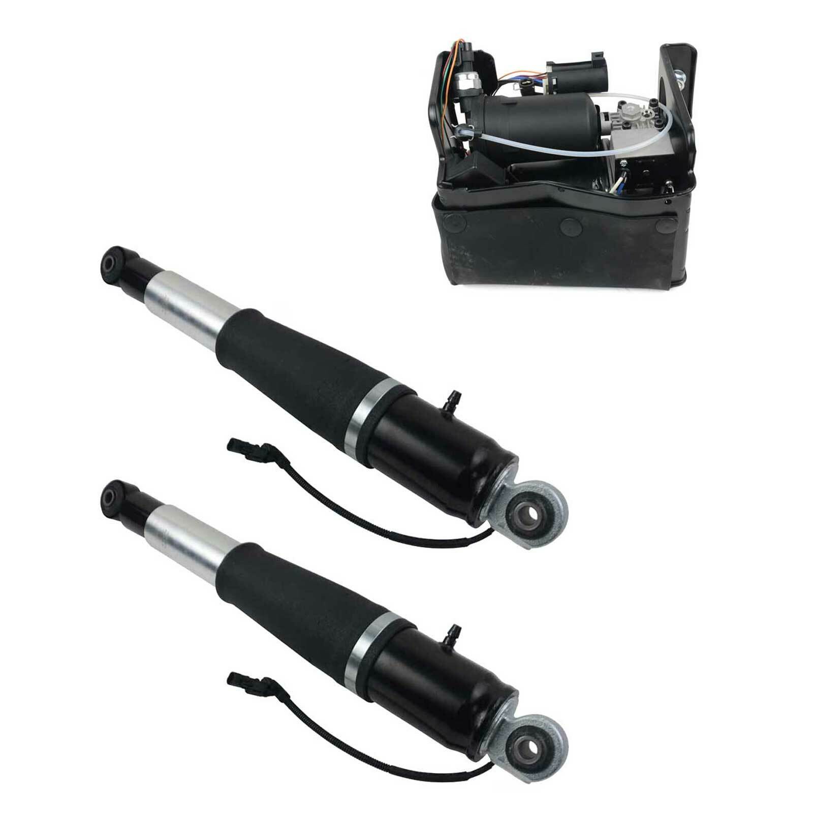 Rear Air Shock Struts + Compressor Pump For Chevy Tahoe GMC Yukon 2015 ...