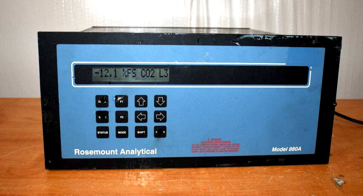 ROSEMOUNT 880A INFRARED ANALYZER | eBay