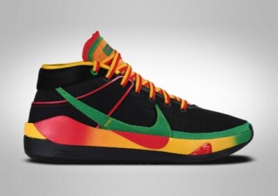 Nike KD 13 Rasta Mens DC0010 001 Basketball Sneaker US Size 4.5 Jamaica ...