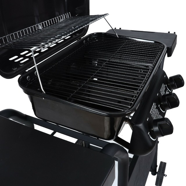 Expert 3 Burner 27000 BTU Gas Grill - Black (XG10-101-002-02) for sale ...