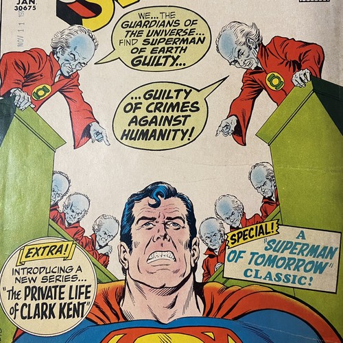 Superman No 247 JAN 1972 DC COMICS Curt Swan Cover | eBay