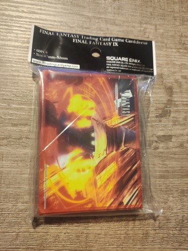 FFTCG Final fantasy trading card game carte jeu game sleeve ff IX 9 | eBay
