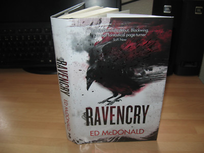 Ed McDonald - Ravencry Signed 1st Raven's Mark part 2 Blackwing fantasy ...