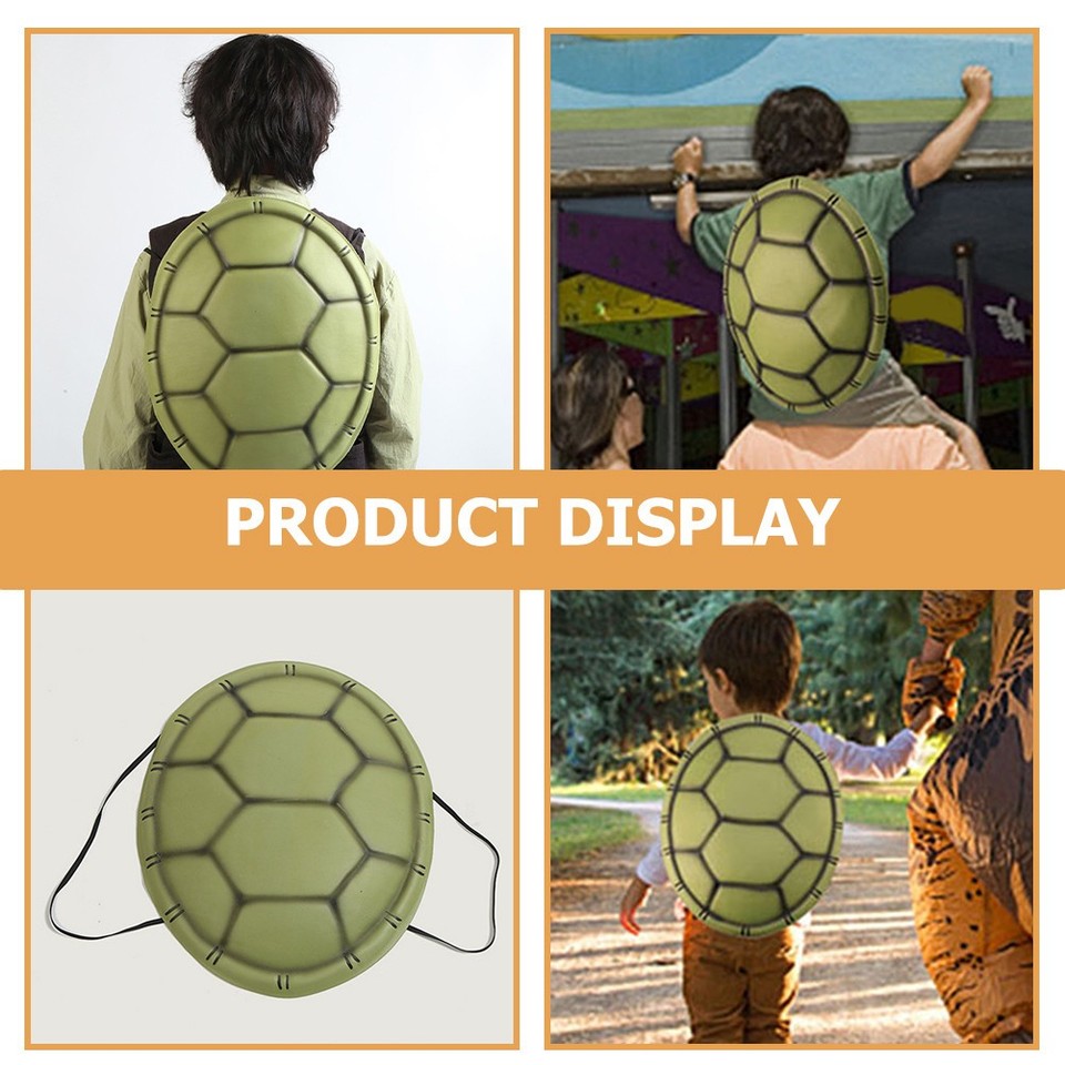 7 Pcs Costume for Halloween Kids Animal Costumes Cosplay Turtle Shells ...