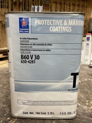 Sherwin Williams Hi-Solids Industrial Polyurethane Hardener Part T/ B60 ...