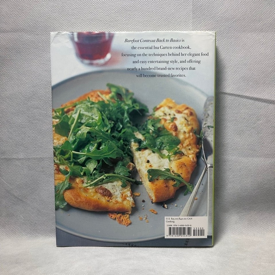 Recipes Book Ina Garten Barefoot Contessa Back to Basics Cookbook ...