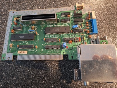 Original OEM Nintendo NES Console Motherboard Only CPU-04 TESTED ...