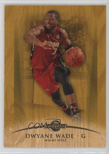 2008-09 Topps Hardwood Maple Wood /175 Dwyane Wade #25 HOF | eBay