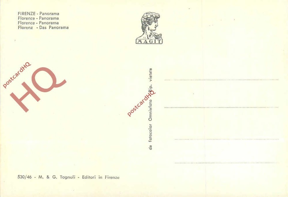Picture Postcard::Firenze, Florence | eBay