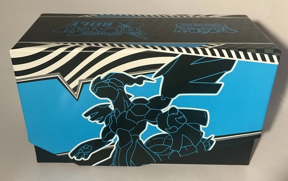 Pokémon TCG Black Bolt & White Flare Empty ETB Boxes With Accessories ...