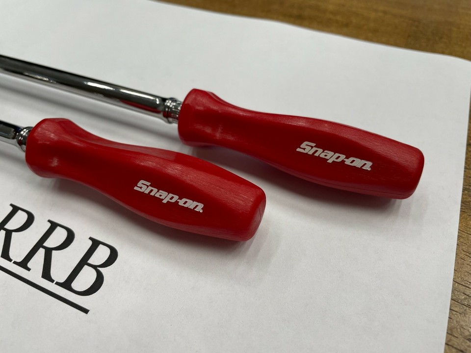 Snap-on Tools USA NEW 1/4" Drive RED Hard Handle Ratchet Lot Set THLD72 ...