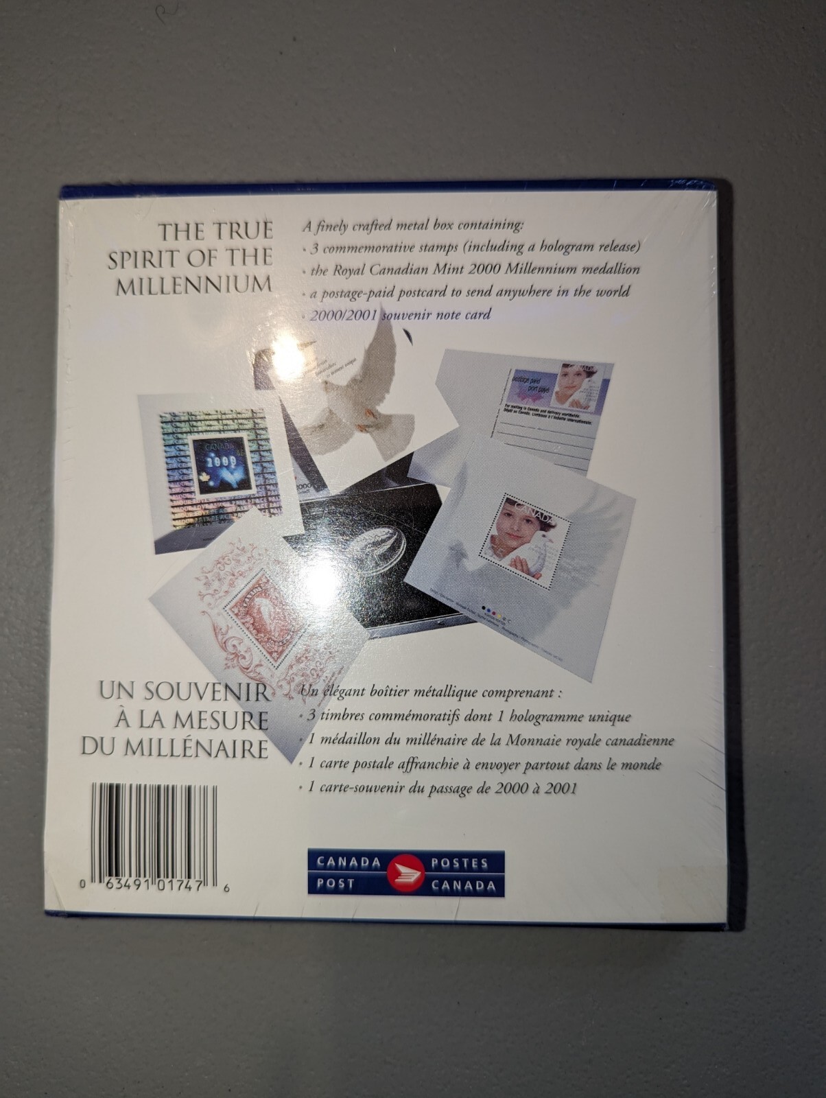Canada Post - 1999-2000 OFFICIAL MILLENNIUM KEEPSAKE STAMPS and COIN ...