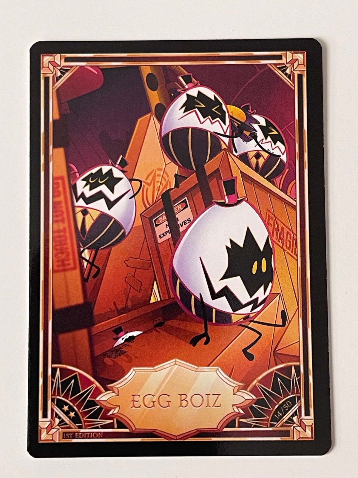 Hazbin Hotel Trading Card EGG BOIZ Season 1 First Editiion | eBay