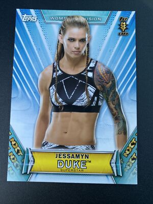 2019 Jessamyn Duke 1st NXT Rookie Card RC Topps WWE Women's Division ...