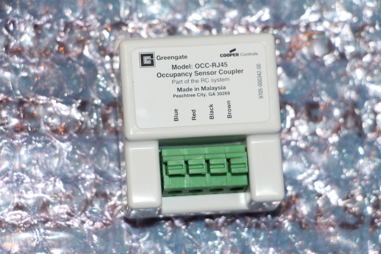 Cooper Greengate OCC-RJ45 Occupancy Sensor Coupler New | eBay