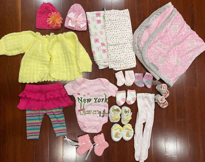 NEWBORN BABY GIRL LOT 16pcs collection | eBay