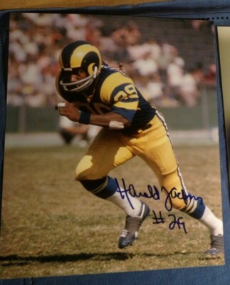 Los Angeles Rams 8 x 10 Photo WR Harold Jackson - W/COA | eBay