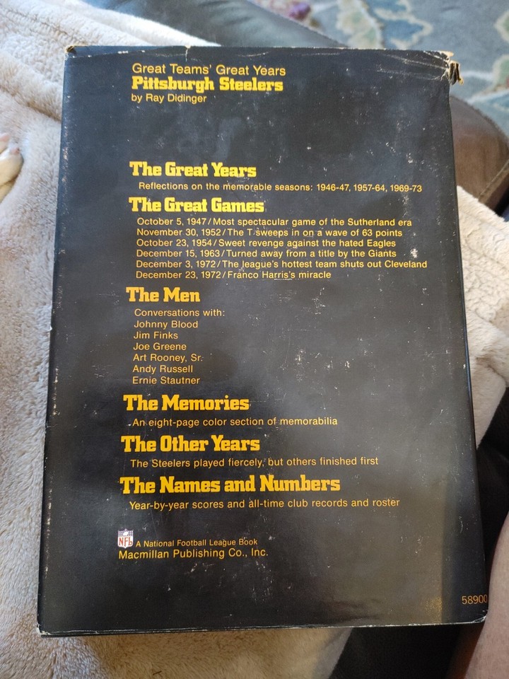 pittsburgh steelers Great Teams Great Years By Ray Didinger | eBay