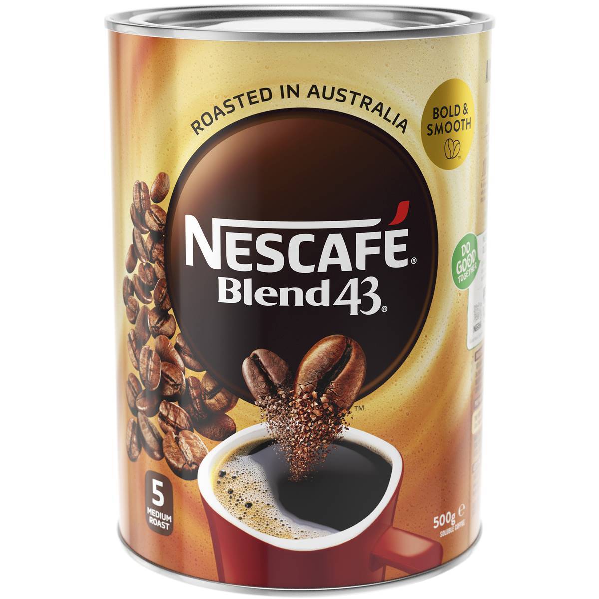 Nescafe Blend 43 Medium Roast Instant Coffee Tub 500g | eBay