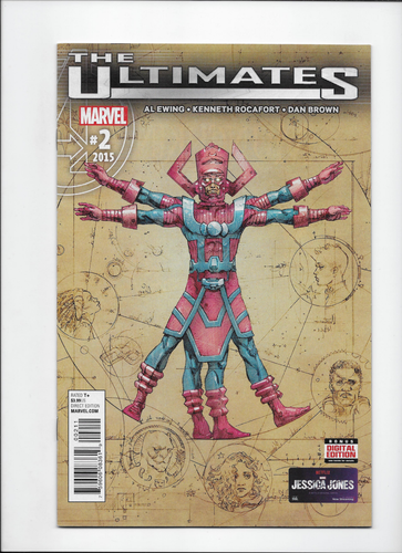 The Ultimates #2 Marvel 2015 1st appearance Lifebringer Galactus | eBay