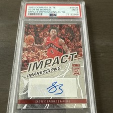 2022-23 Donruss Elite - Impact Impressions Scottie Barnes #II-SCB Asia ...