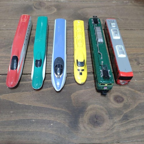 6pc Long Tomica Train Set Dr. Yellow Hayabusa Thomas Lot Diecast | eBay