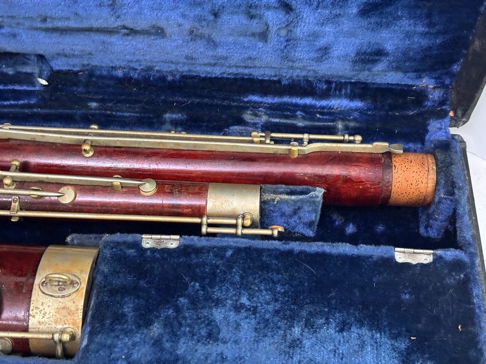 Cabart Bassoon MARKED US a Paris Made in France - Vintage Instrument ...