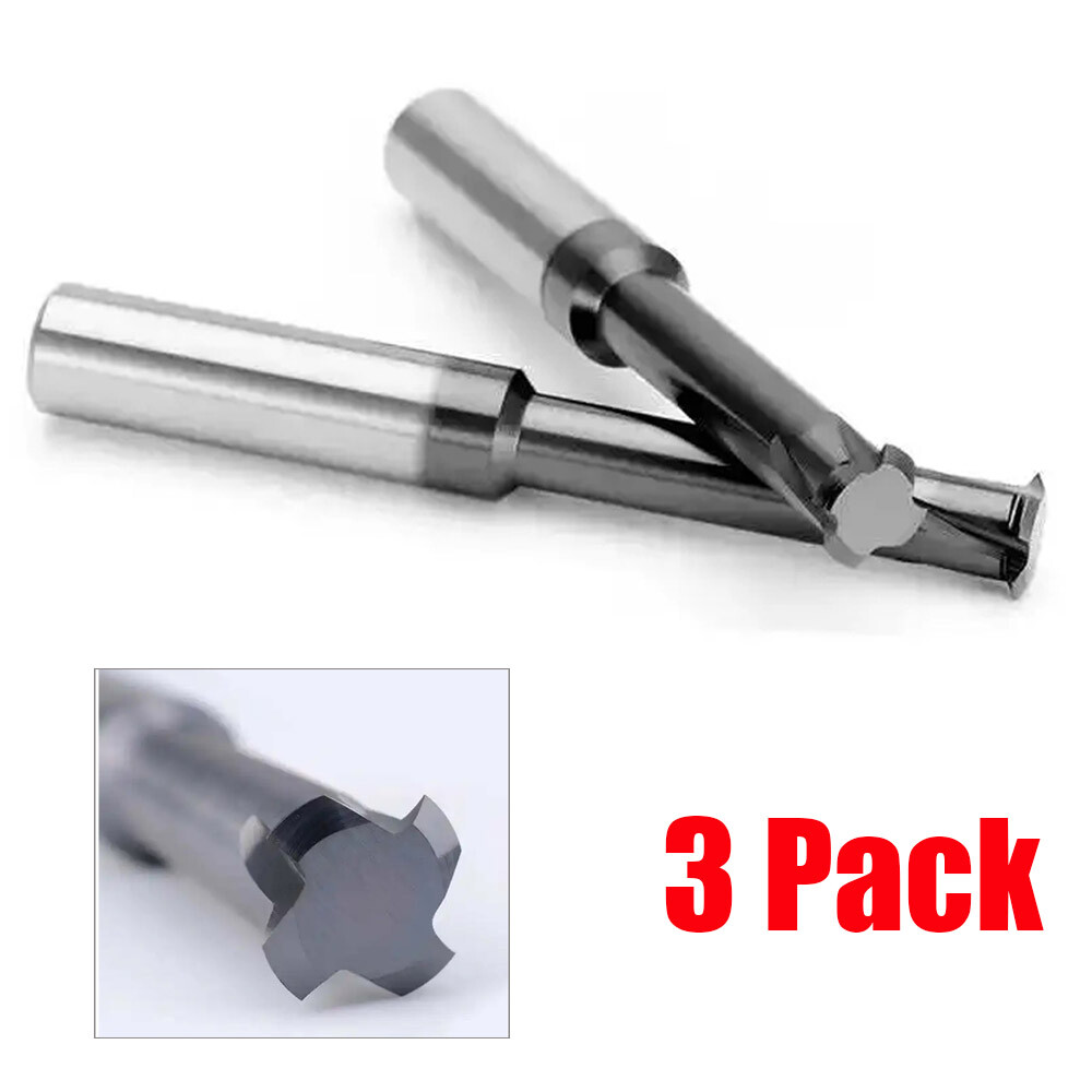 3Pack- For 1/2" 12-32 TPI Single Pitch Milling Cutter Thread Mill ...