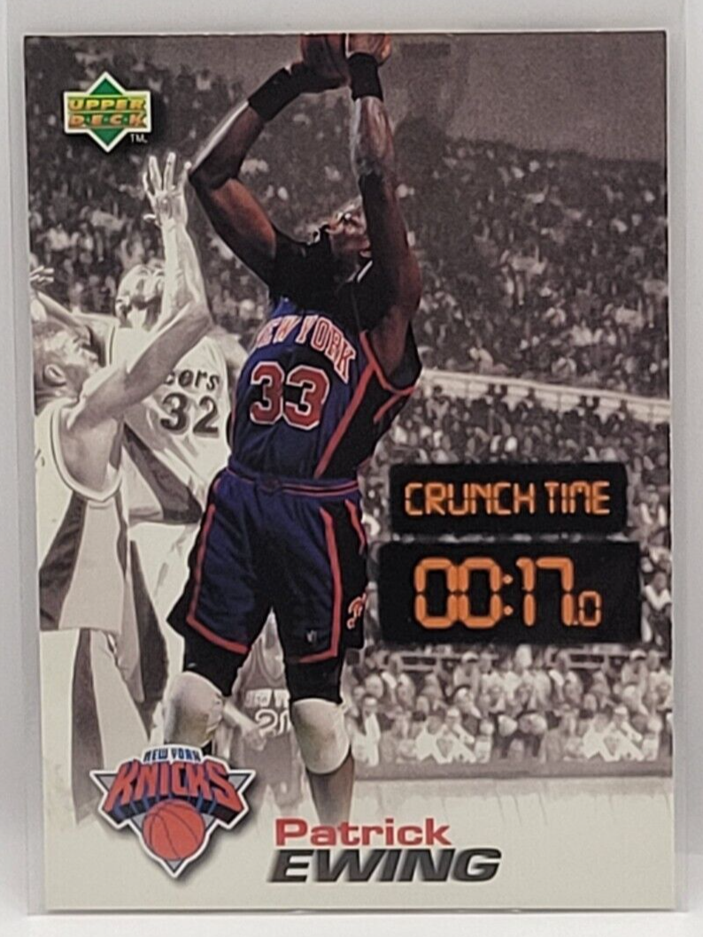 1997 Upper Deck Nestle Crunch Time Patrick Ewing HOF Insert Card (NY Knicks) | eBay